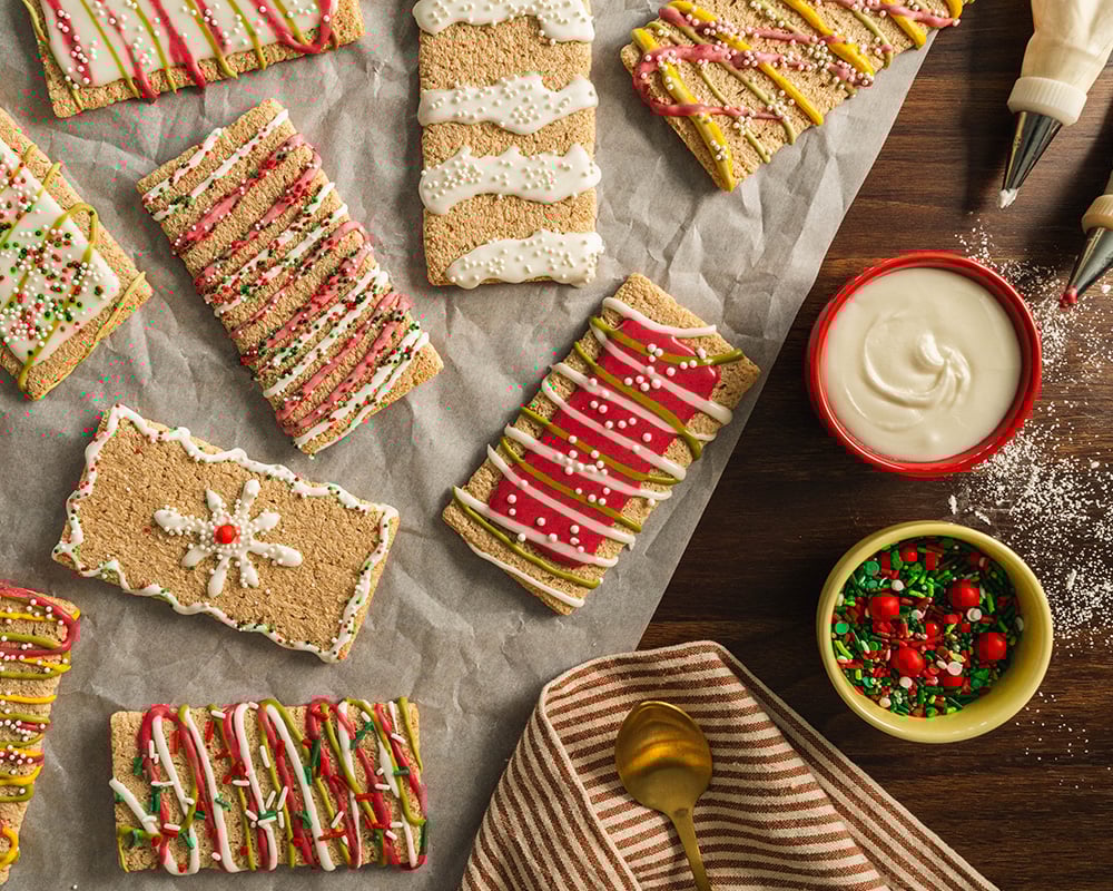 Frosted Cookie Recipe | Wasa Crisp N Light Crispbreads | Wasa